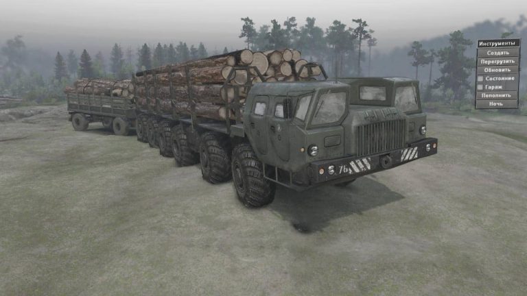 MAZ 7310M Truck v1 Mod - Snowrunner / Mudrunner Mod