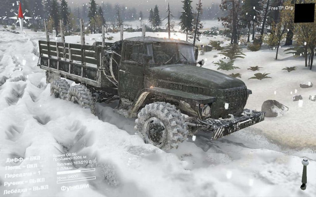 Realistic snowy v1.0 Mod - Snowrunner / Mudrunner Mod