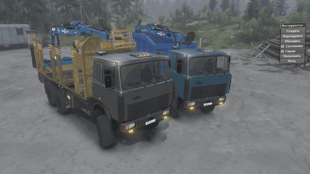 MAZ Pack v1 Mod - Snowrunner / Mudrunner Mod