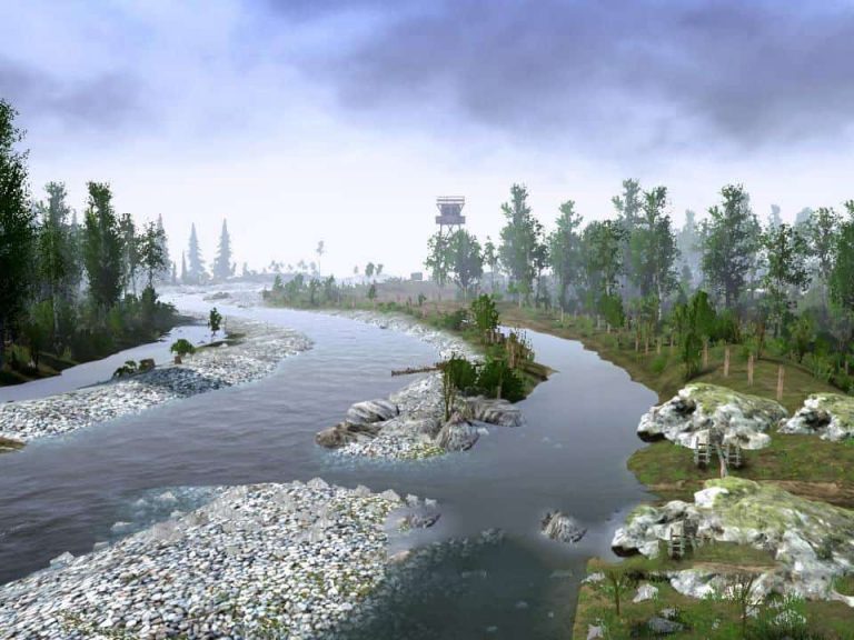 Border Zone Map v1 Mod - Snowrunner / Mudrunner Mod