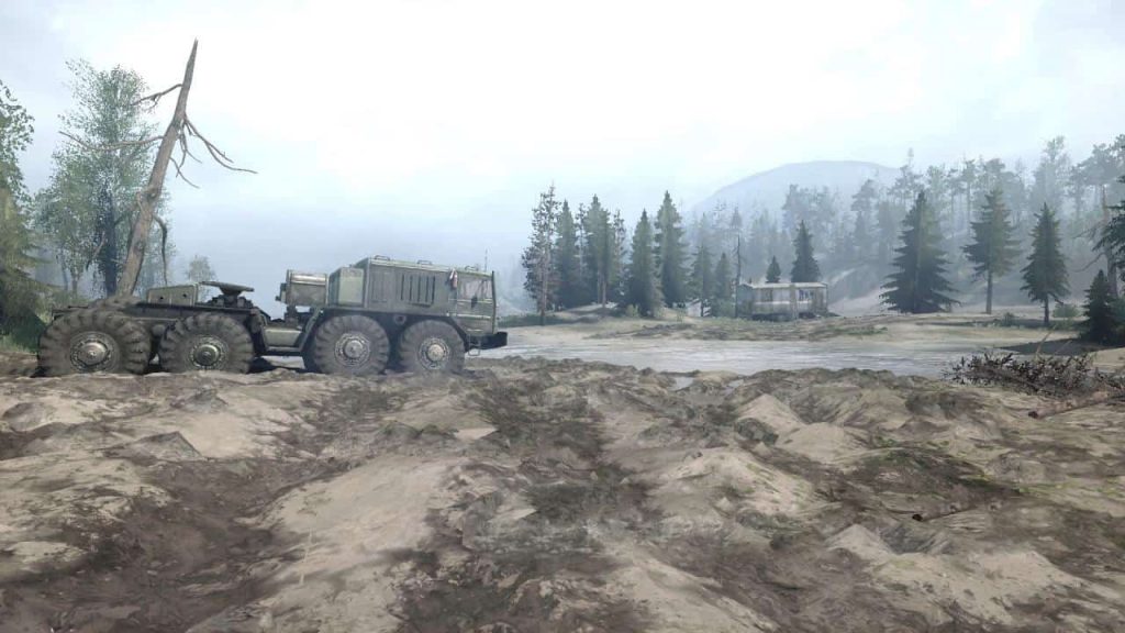 Volcano Valley map v1 Mod - Snowrunner / Mudrunner Mod