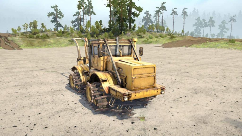 K700 Tracked Tractor v1 Mod - Snowrunner / Mudrunner Mod