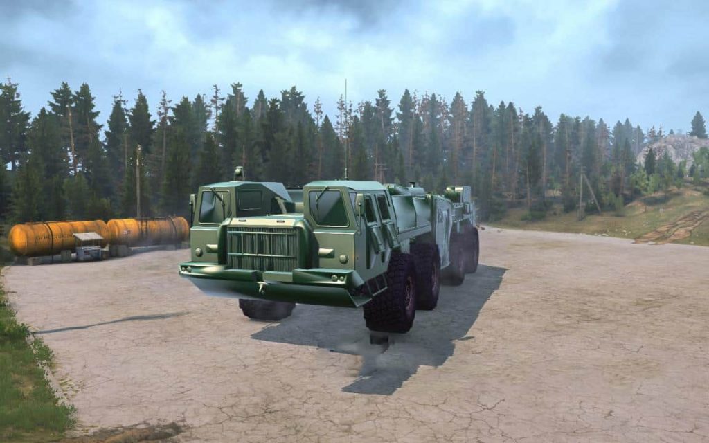 MAZ-7310 giant Mod v1.0 Mod - Snowrunner / Mudrunner Mod