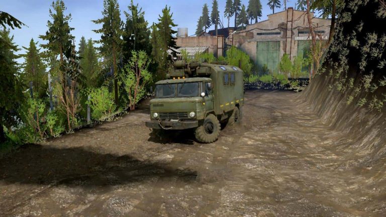 Simple Scheme map v1 Mod - Snowrunner / Mudrunner Mod