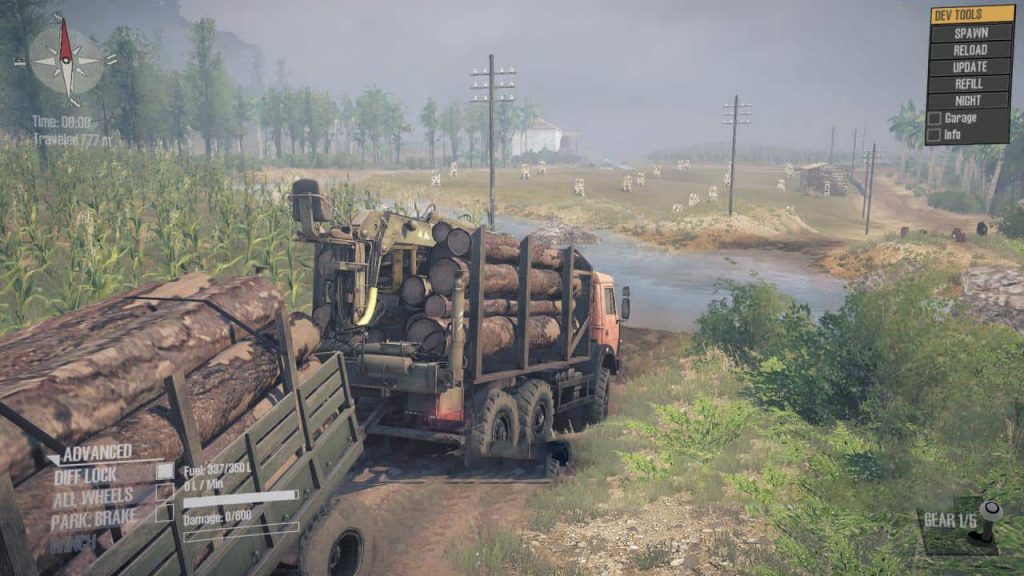 Death Road Map v1 - Snowrunner / Mudrunner Mod