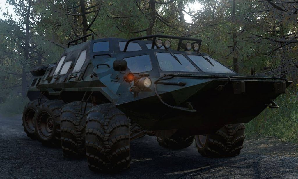 The TUZ Tank 1.1.2 Mod - Snowrunner / Mudrunner Mod