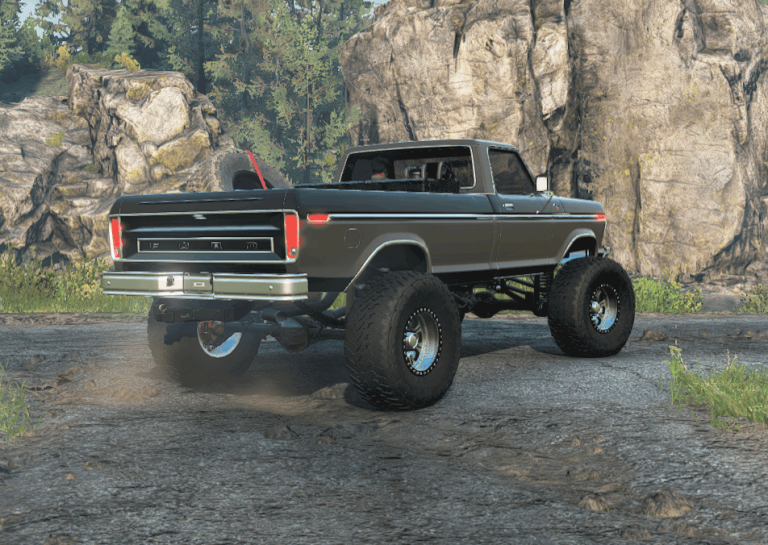 Ford 1976 XLT Ranger v1.1 Mod - Snowrunner / Mudrunner Mod
