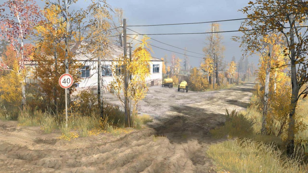 In the Russian Outback 3 Map v1.0 - Snowrunner / Mudrunner Mod