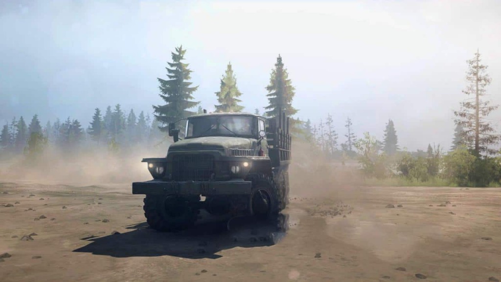 Nice river Map v1 - Snowrunner / Mudrunner Mod