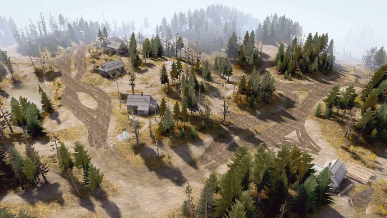 Level Break 3156 Map - Snowrunner / Mudrunner Mod