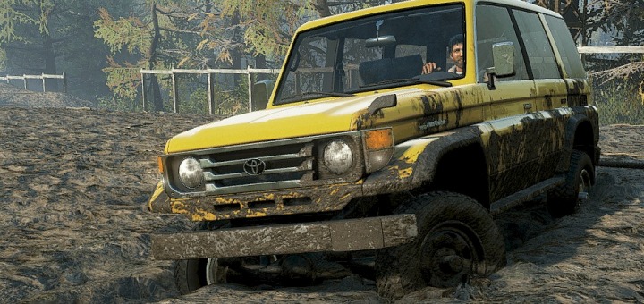 Toyota Land Cruiser Snowrunner Mods | MudRunner Mods Download