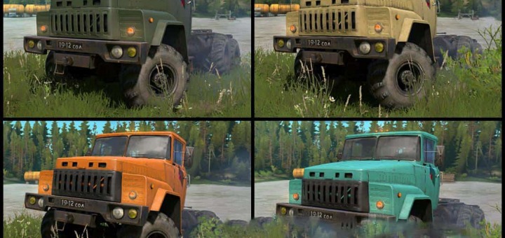 Mudrunner Textures Mods - Spintires: Mudrunner Textures Mods Download