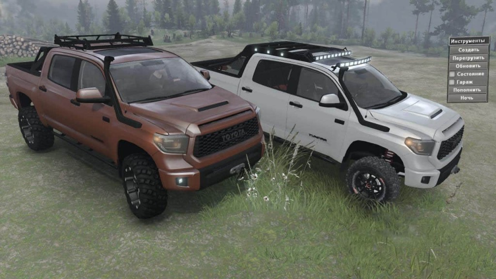 Toyota Tundra TRD Pro 2019 mod v1 - Snowrunner / Mudrunner Mod