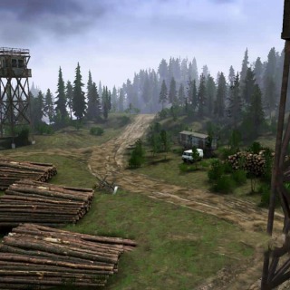 Wild River Map v1 - Snowrunner / Mudrunner Mod