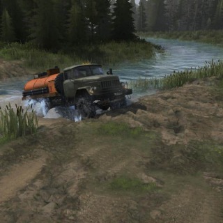 Small River map v1.1 - Snowrunner / Mudrunner Mod